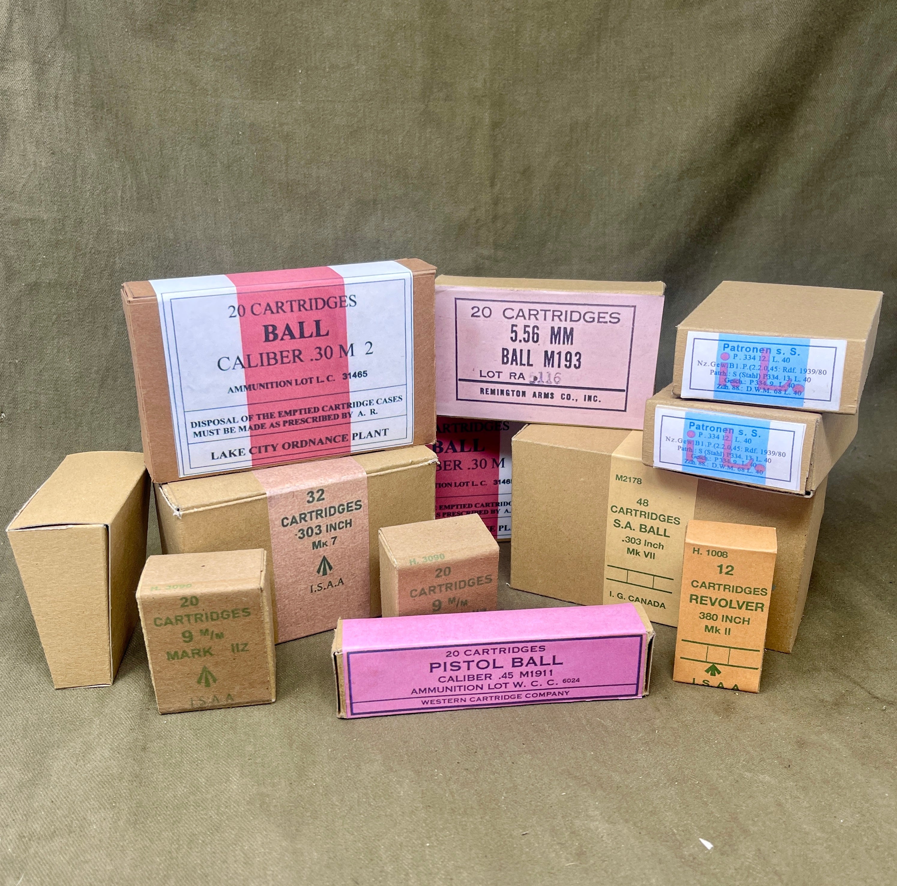 "Authentic Reproduction WWII Ammunition Boxes - Perfect for Collectors ...