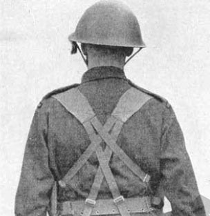 1946 Dated Set of 1944 Pattern Webbing Straps